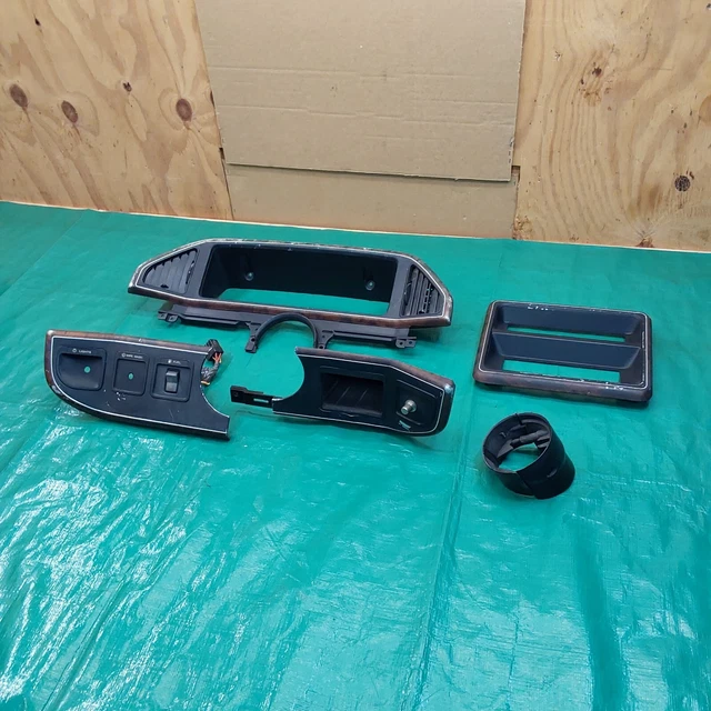 1987-1991 FORD F150 F250 F350 Bronco Cluster Dash Bezel Trim Surround ...