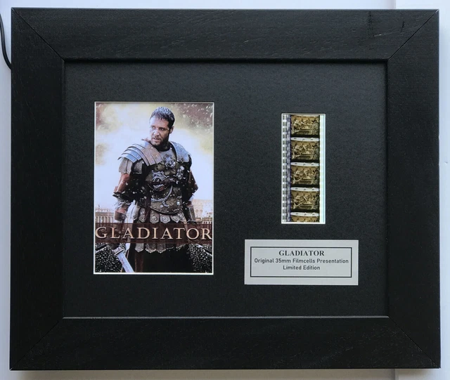 GLADIATOR ORIGINAL 35MM Film Cell Memorabilia v1 + COA £38.99 - PicClick UK