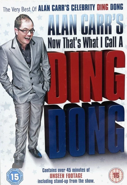 ALAN CARR: NOW That's What I Call A Ding Dong DVD Comedy (2008) Alan ...