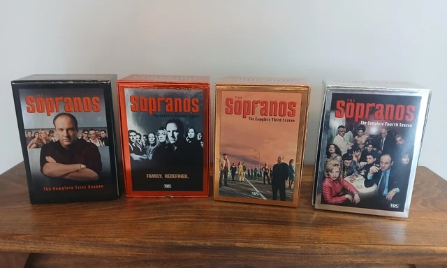 THE SOPRANOS TV Show Boxed Set VHS - Seasons 1-4 Complete Collection ...