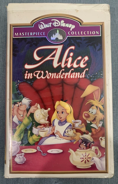 ALICE IN WONDERLAND (VHS, 1999) Masterpiece Collection Edition Rare 036 £3.04 - PicClick UK