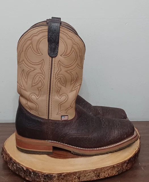 DOUBLE-H DH5305 BISON Steel Toe Roper Work Boots USA Made / Union Made ...