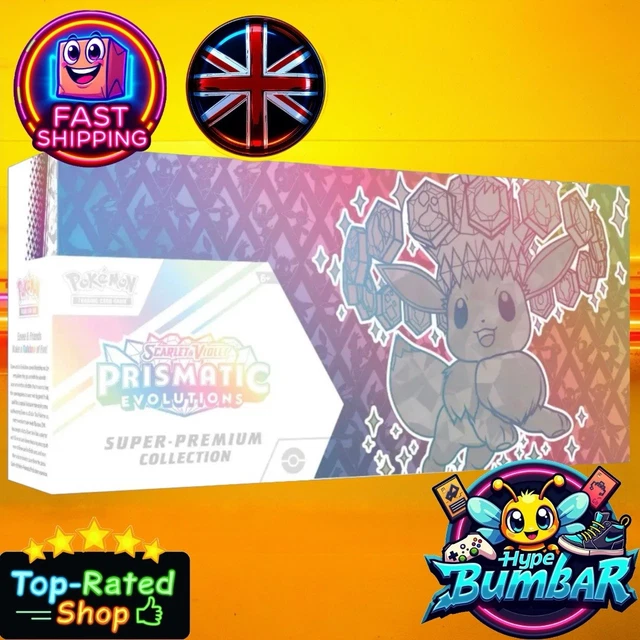 POKÉMON TCG - Prismatic Evolutions Super Premium Collection SPC - Eevee ...