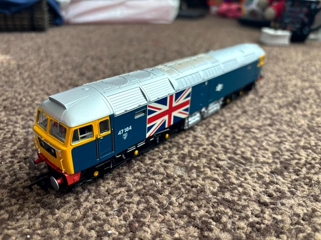 BACHMANN CLASS 47 In BR Blue With A Union Jack £10.51 - PicClick UK
