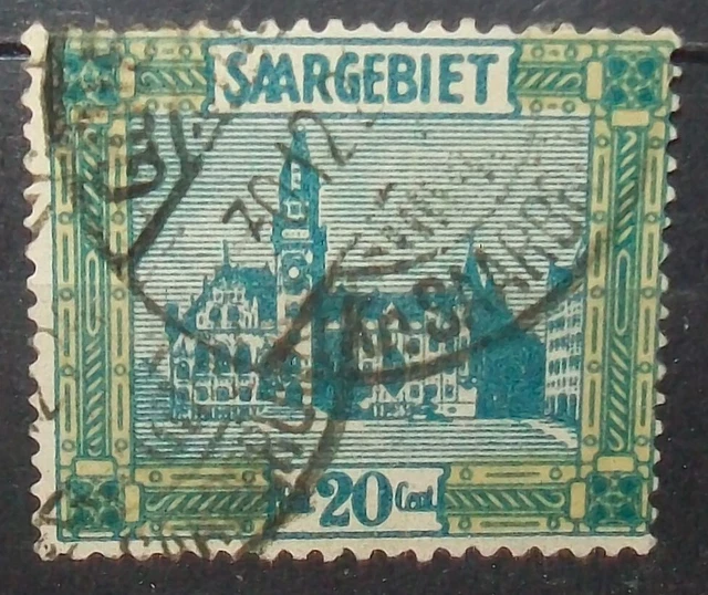 N°1333 STAMP Deutsches Reich Saargebiet Canceled Aus EUR 0,17 - PicClick FR