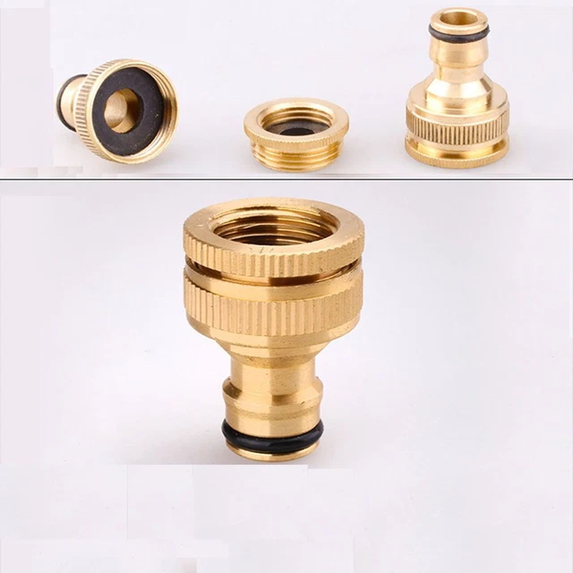 FAUCET PIPE TAP Adapter Quick Hitch Connectors Irrigation Hose ...