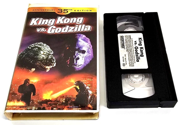 KING KONG VS. Godzilla 35th Anniversary Edition VHS 1998 Clam Shell £8. ...