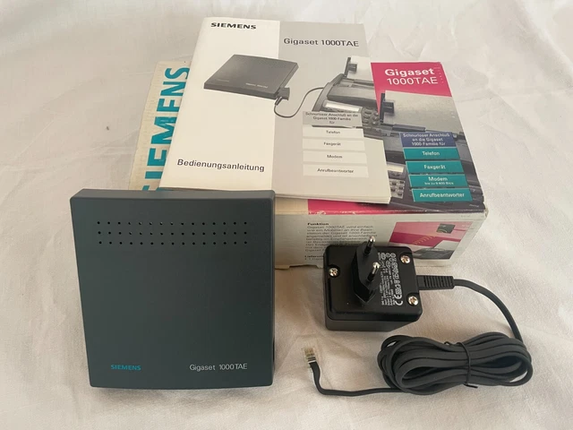 SIEMENS GIGASET 1000 TAE DECT in Originalverpackung EUR 110,00 - PicClick DE