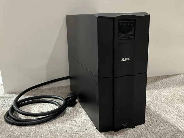 APC SMT3000 SMART-UPS 3000 120V Tower Battery Backup Power Supply ...