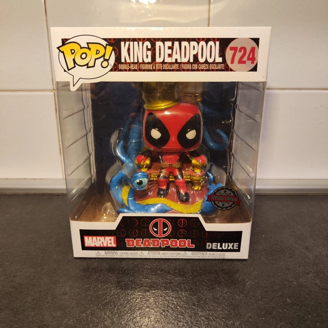 FUNKO POP KING Deadpool Deluxe 724 EUR 50,00 - PicClick FR