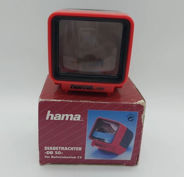 VINTAGE HAMA SLIDE Viewer Db-50 Light Slide Viewer In Box - Au Stock ...