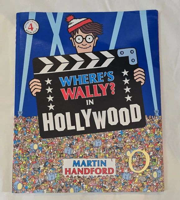 WHERES WALLY IN Hollywood Book Four 2015 Martin Handford $9.99 ...