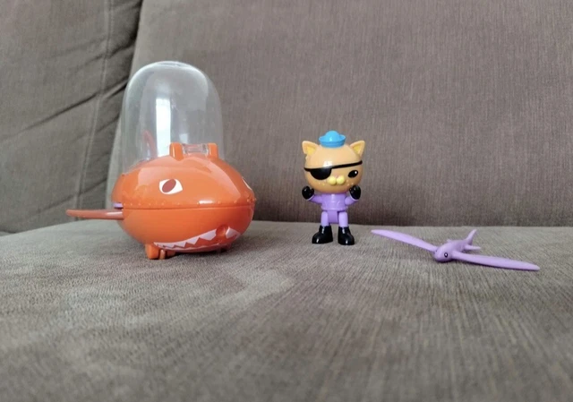 OCTONAUTS FLYING FISH Gup B avec figurine Kwazii et poisson volant EUR ...