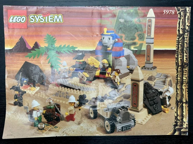 LEGO SET 5978 Adventures Geheimnis der Sphinx OVP & OBA EUR 119,95 ...