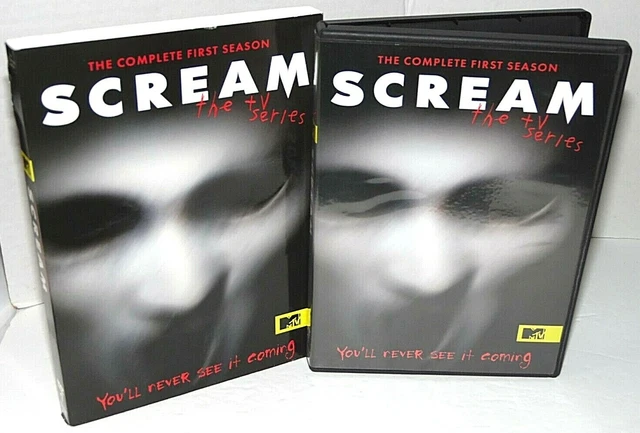 SCREAM THE TV Series Complete First Season DVD MTV Horror 3 Discs 2015 ...