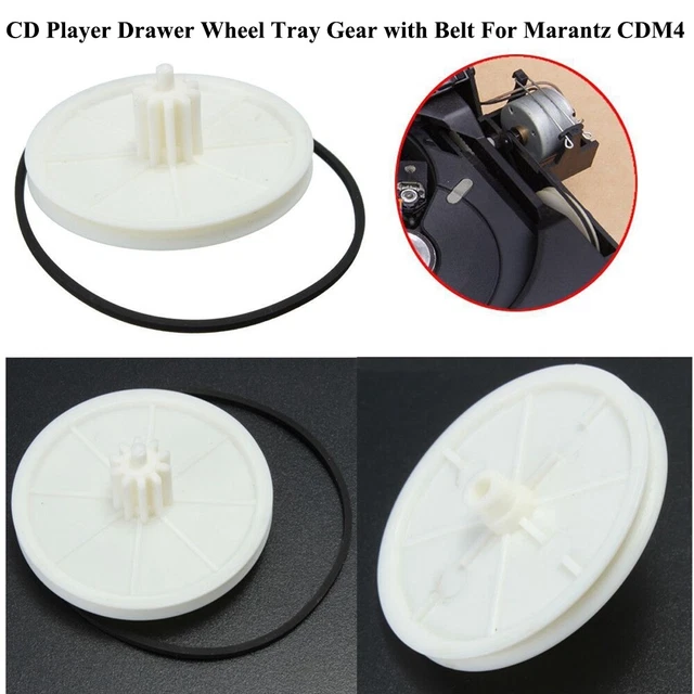 CDM-4 CDM4 CD Player Drawer Wheel Tray Gear with Belt For Marantz BS £2 ...