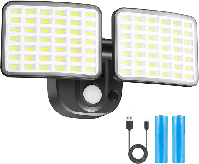 RECHARGEABLE BATTERY LIGHTS of 1-3 Months Endurance, Super Bright ...