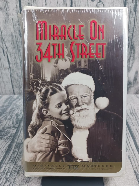 MIRACLE ON 34TH Street (VHS, B&W) Brand New / Sealed £14.05 - PicClick UK