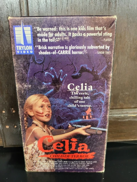CELIA CHILD OF Terror Trylon Video VHS 80s Horror Rebecca Smart ...