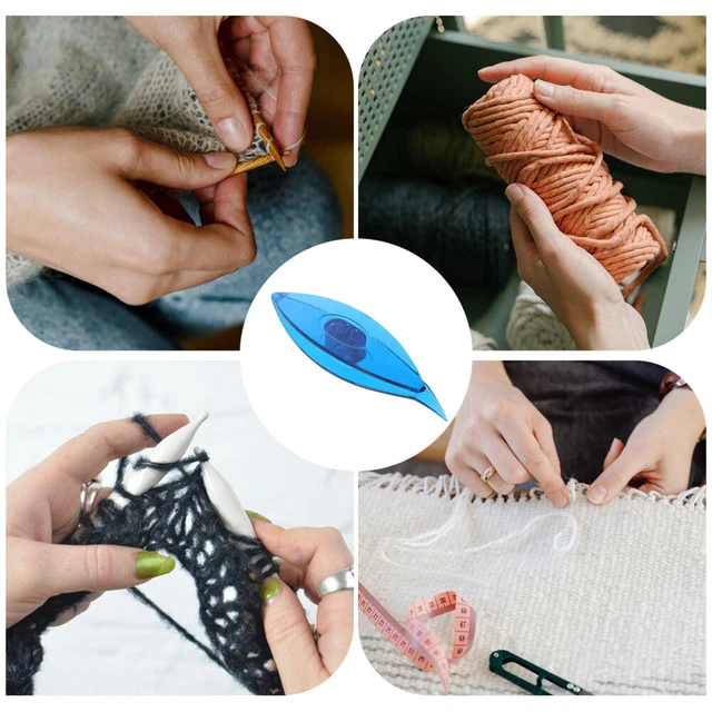 2 PCS NEEDLE Shuttles DIY Durable Tatting Lace Detachable £6.99 ...