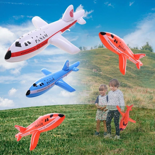 GIFT FLOAT AIRPLANE Aircraft Inflatable Airliner Cartoon Plane Planes ...