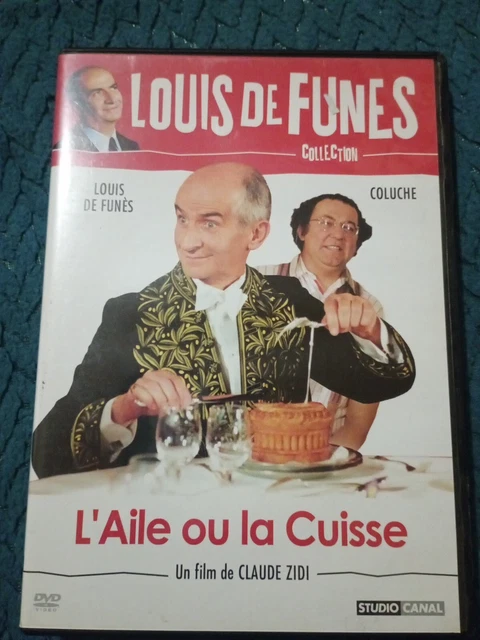 DVD L'AILE OU la Cuisse Louis De Funès Coluche Claude Zidi EUR 2,00 - PicClick FR
