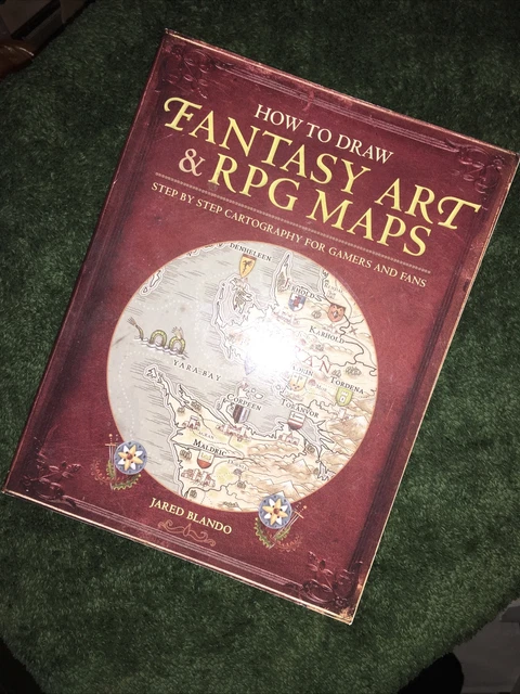 HOW TO DRAW Fantasy Art and RPG Maps: Step by Step Cartography for ...