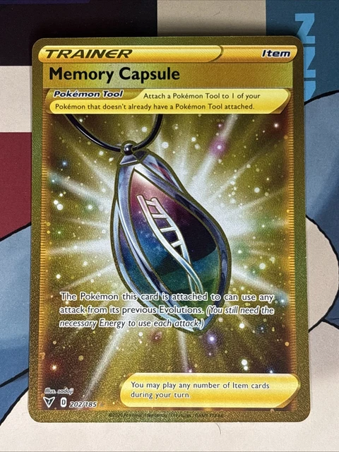 🔥 POKEMON TCG 🔥 Memory Capsule 202/185 🔥 Sword & Shield Vivid Voltage ...