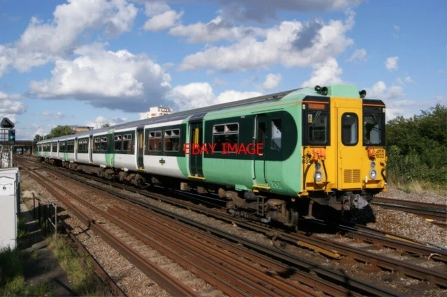 PHOTO CLASS 455 4-Car Emu No 55 832 At Norwood Jct £2.00 - PicClick UK