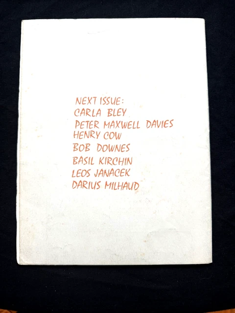 IMPETUS NEW MUSIC #1 RARE Prog Rock 1976 - Stomu Yamashta, György ...