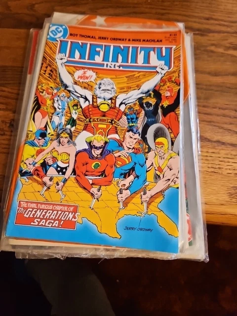 INFINITY INC. #10 Vol. 1 9.0 Dc Bd Book E54-177 EUR 7,78 - PicClick FR