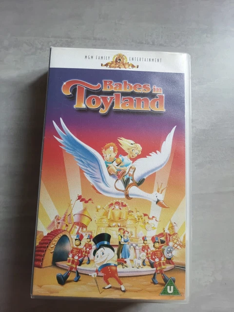 RARE BABES IN Toyland PAL VHS, 1997 , Childhood Nostalgia Christmas £7. ...