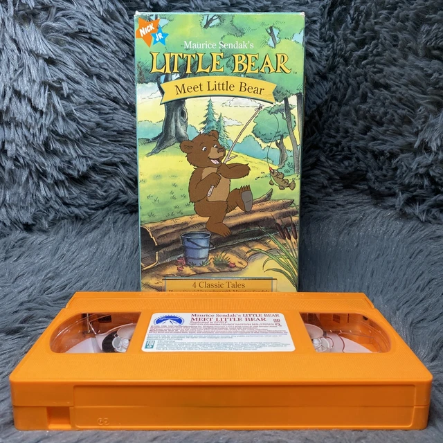 MAURICE SENDAK'S MEET Little Bear VHS Video Tape - 4 Classic Tales by ...