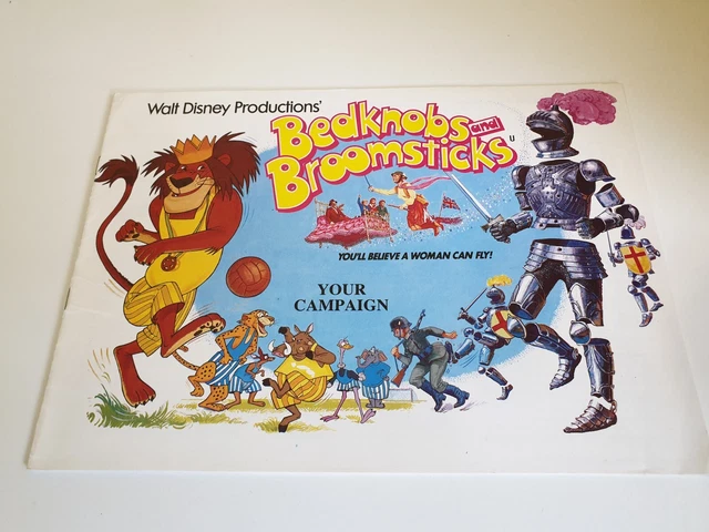 WALT DISNEY BEDKNOBS and Broomsticks campaign book - 1979 £4.99 ...