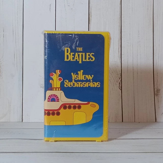 THE BEATLES YELLOW Submarine VHS Tape 1968 Animated Musical Adventure ...