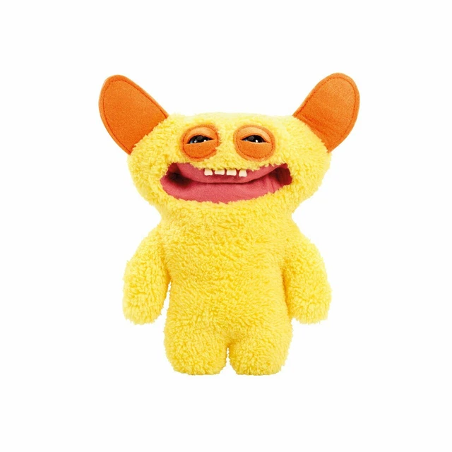 GRIN GRIN YELLOW Fuggler Snuggler 22cm Funny Ugly Monster Figure Soft ...