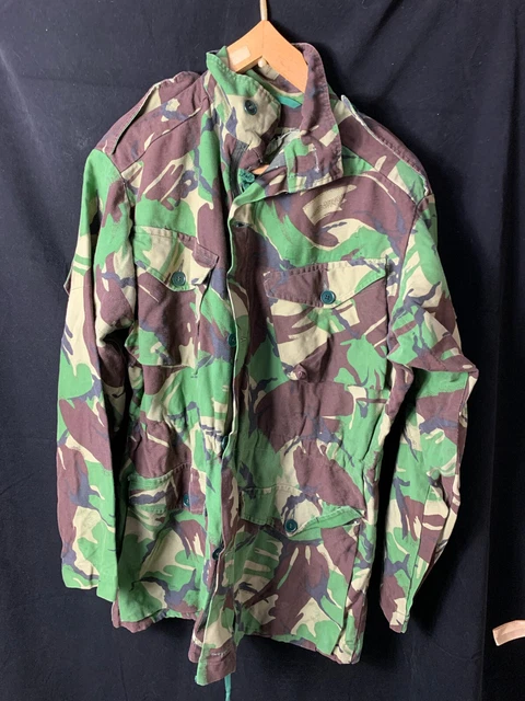 GENUINE BRITISH ARMY DPM Camo Combat Smock Military Jacket Uniform ...