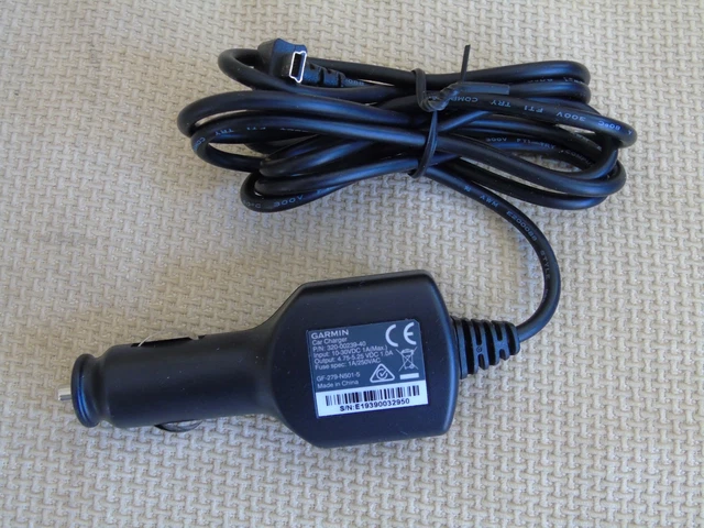 OEM GARMIN MINI sat nav charger. New without original packaging. £12.92 ...