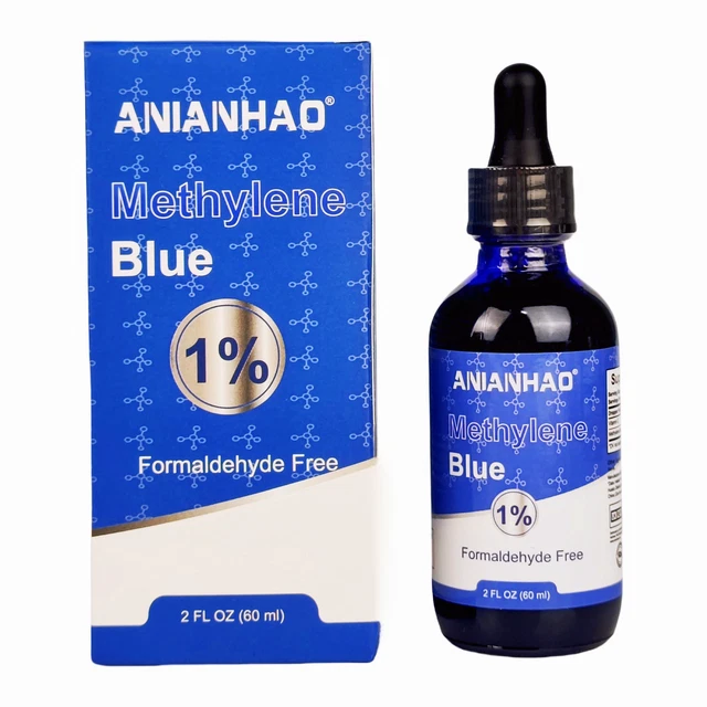 [ULTRA HIGH PURITY] USP Grade Methylene Blue 1% Solution 60ML £11.99 ...