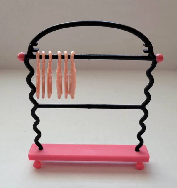 LOL SURPRISE OMG Doll House Mansion Clothing Rack W/ 6 Hangers - No Top ...