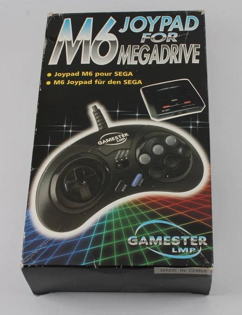 MEGADRIVE CONTROL PAD Gamester 6 Button M6 (Megadrive) £15.00 - PicClick UK