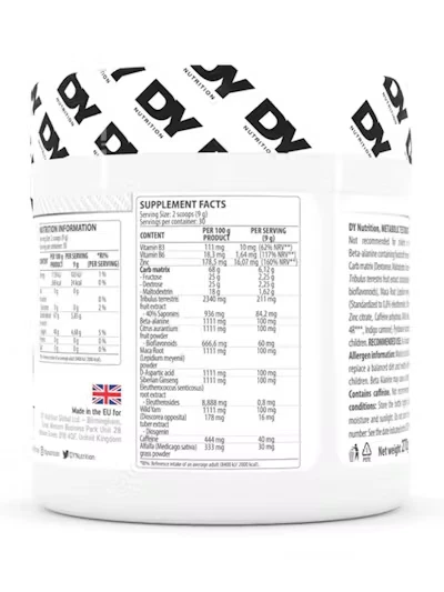 DORIAN YATES TESTOBOOST Grape Flavour 270g Bodybuilding Gym ...