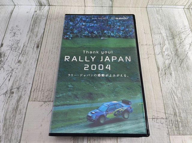 USED VHS SUBIE WRX STi Rally Japan 2004 VHS Blobeye WRC JDM Impreza ...