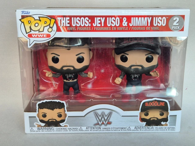 FIGURINE CATCH WRESTLING Funko POP WWE The Usos Jey Uso & Jimmy Uso ...