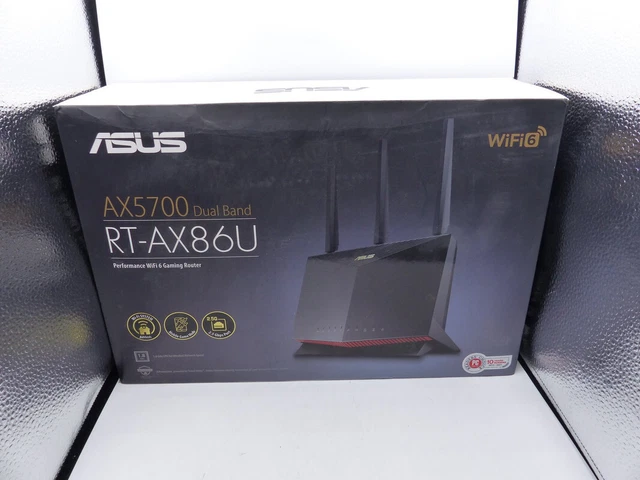 ASUS RT-AX86U AX5700 Dual Band Performance Wifi 6 Gaming Router $274.99 ...