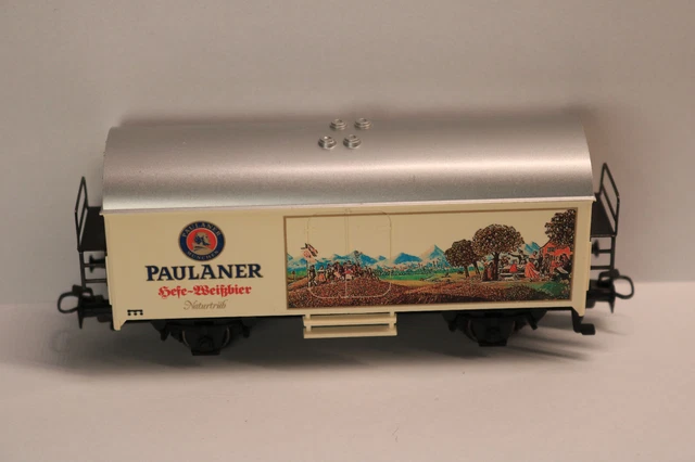 MÄRKLIN H0 SOMO Sondermodell Bierwagen Paulaner Kühlwagen in OVP EUR 13,50 - PicClick DE