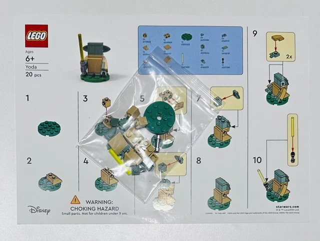 NUOVISSIMO SET LEGO Star Wars May The 4Th Promo Yoda EUR 5,81 - PicClick IT