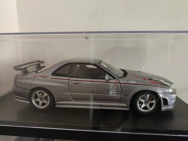 1/18 AUTOART NISSAN Skyline GT-R R34 S-Tune Nismo S15 77358 Athlete ...