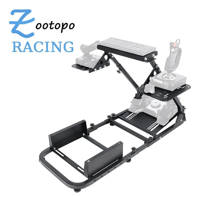 ZOOTOPO FLIGHT SIMULATOR Cockpit and Racing Wheel Stand for Logitech ...