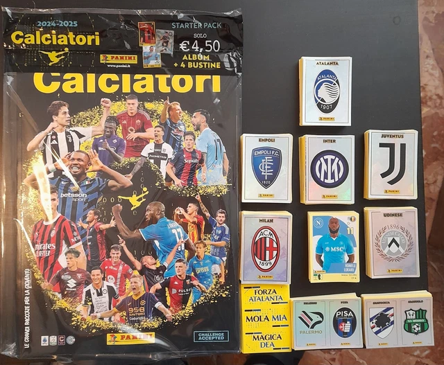 CALCIATORI PANINI 2024 2025 Album vuoto + Set completo figurine 2025 +SET Slogan EUR 114,99 ...